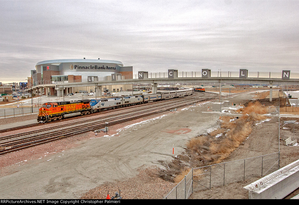 BNSF 4075, AMTK 150, & AMTK 180 Lead No. 6